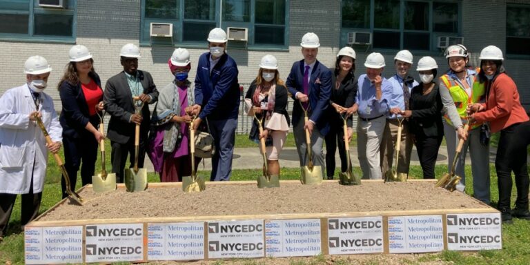 NYC Health + Hospitals and NYCEDC Break Ground on New Flood Wall ...