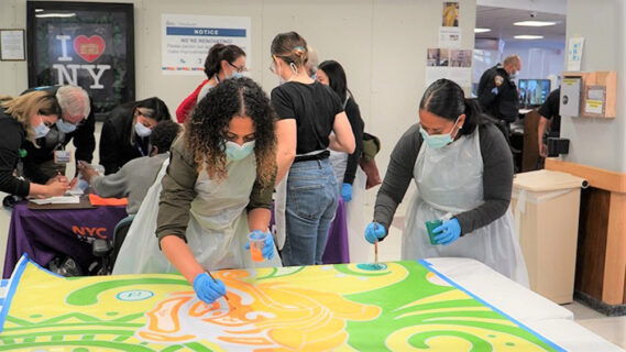 NYC Health + Hospitals Community Mural Project Launches Community Paint ...