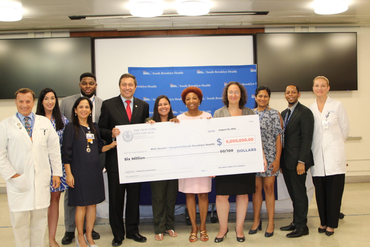 NYC Health + Hospitals/South Brooklyn Health Receives $6 Million for a ...