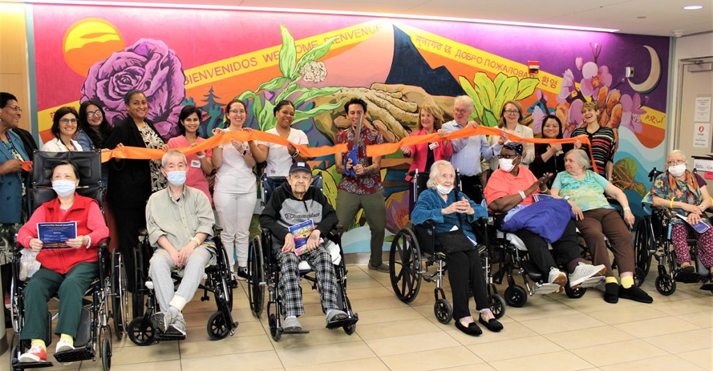 NYC Health + Hospitals/Gouverneur Unveils New Community Mural - NYC Health + Hospitals
