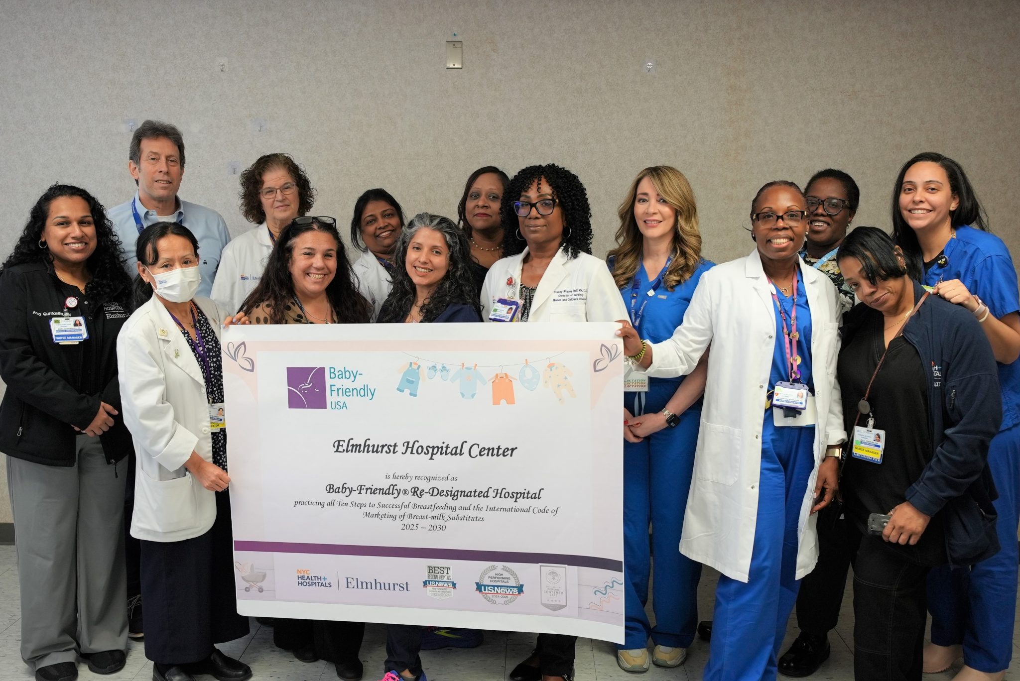 NYC Health + Hospitals/Queens and Elmhurst Achieve Prestigious Baby-Friendly Redesignation - NYC ...