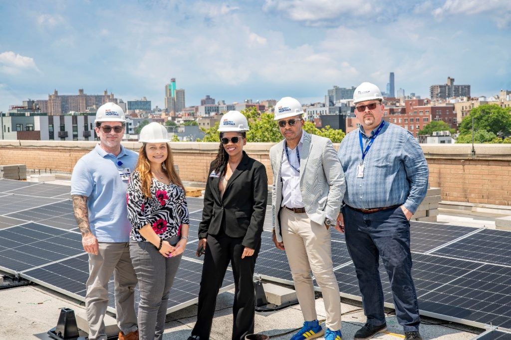 NYC Health + Hospitals and NYC DCAS Celebrate Completion of Rooftop ...