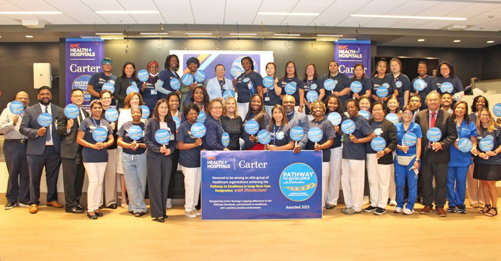 NYC Health + Hospitals/Carter Receives Top Honors as the Nation's First ...