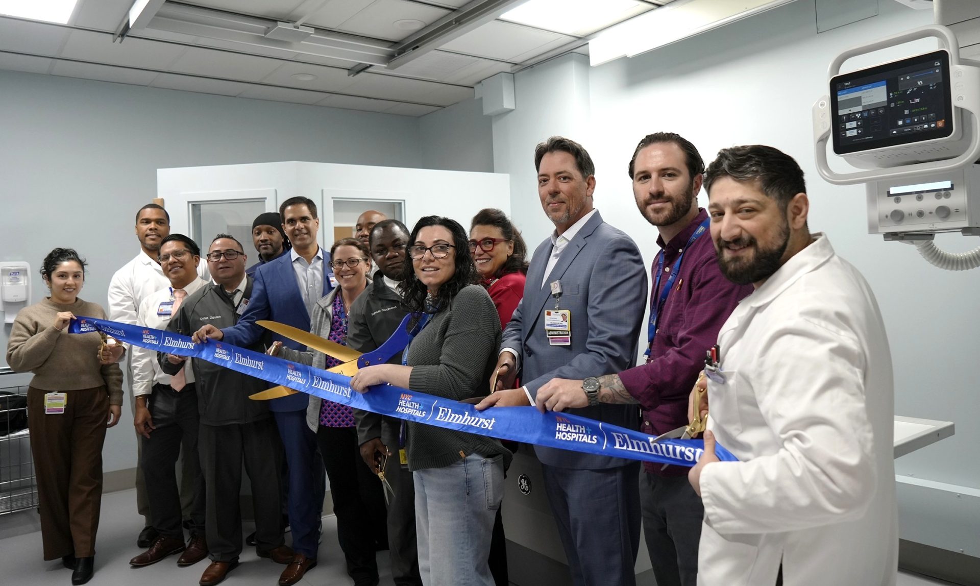 NYC Health + Hospitals/Elmhurst Unveils Newly Renovated Radiology Room ...